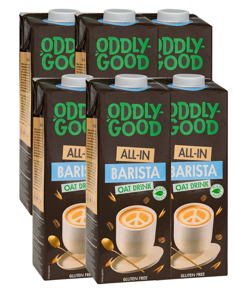 6 x Napój owsiany OddlyGood UHT Barista 1 l - SklepKawa.pl